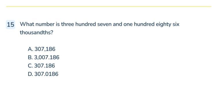 5th Grade Math Test And Answer Key: Prep For State Assessments