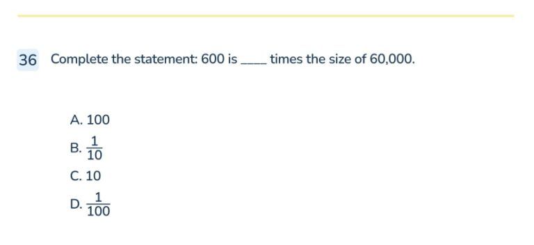 5th Grade Math Test And Answer Key: Prep For State Assessments