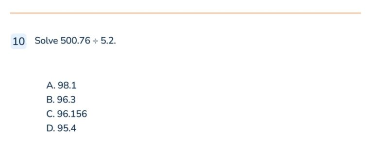 6th Grade Math Test And Answer Key: Prep For State Assessments