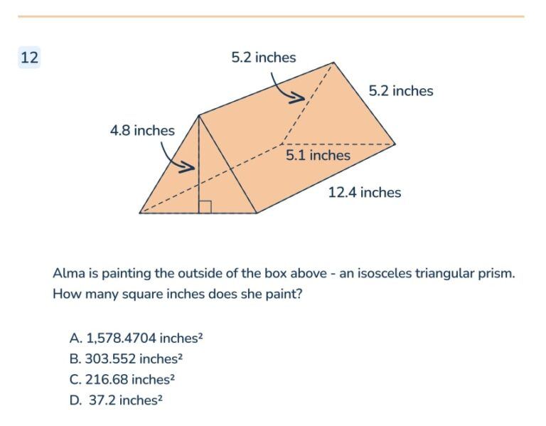 6th Grade Math Test And Answer Key: Prep For State Assessments