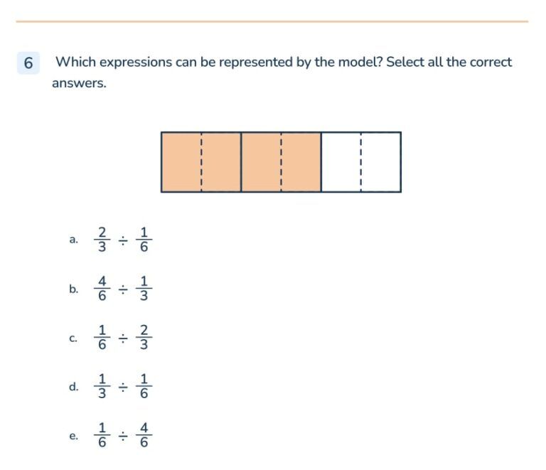 6th Grade Math Test And Answer Key: Prep For State Assessments
