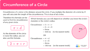 Circumference of a Circle - Math Steps, Examples & Questions