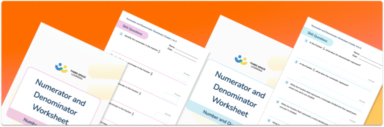 [FREE] Numerator And Denominator Worksheet