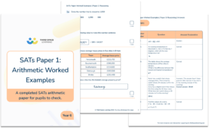 [FREE] SATs Papers Worked Examples - Third Space Learning