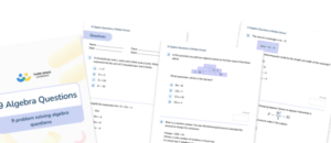 9 Algebra Questions And Practice Problems For Middle Schoolers