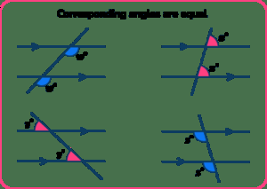 Corresponding Angles - Math Steps, Examples & Questions