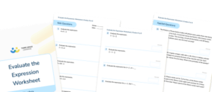 Evaluate The Expression - Steps, Examples & Questions
