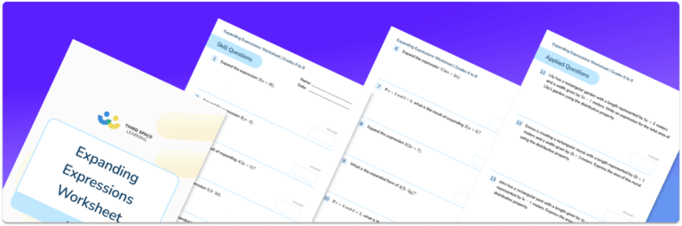 [FREE] Expanding Expressions Worksheet