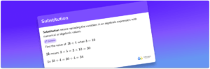 [FREE] GCSE Revision Cards: Substitution