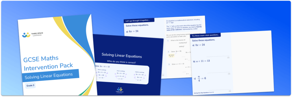 [FREE] Maths Intervention Packs - Grade 3
