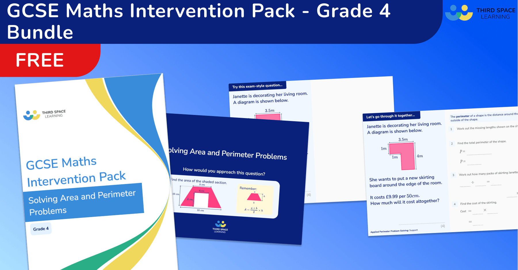[FREE] Maths Intervention Packs - Grade 4.