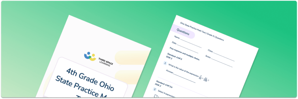 [FREE] 4th Grade Ohio Practice Test