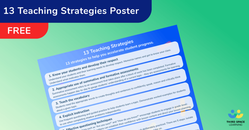 13 Most Effective Teaching Strategies For School Teachers