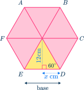 Area of a Hexagon - Math Steps, Examples & Questions