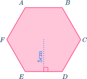 Area of a Hexagon - Math Steps, Examples & Questions