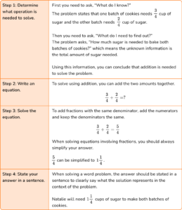 Fraction Word Problems - Math Steps, Examples & Questions