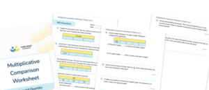 Multiplicative Comparison- Math Steps, Examples & Questions