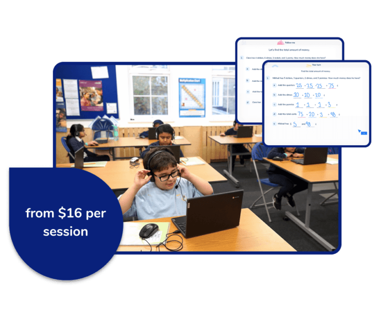 One on One Tutoring to Accelerate Math Progress