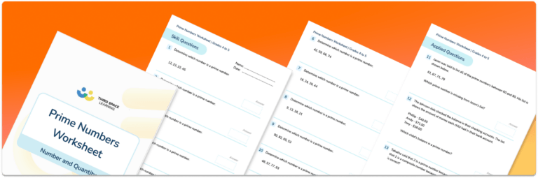 [FREE] Prime Numbers Worksheet