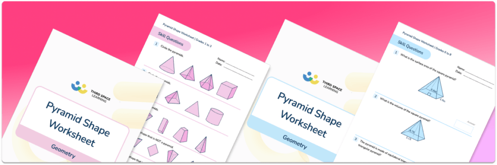 [FREE] Pyramid Shape Worksheet