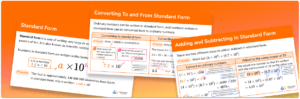 [FREE] GCSE Revision Cards: Standard Form