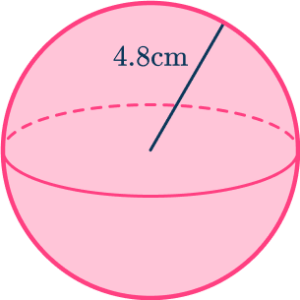 Surface Area of a Sphere - Math Steps, Examples & Questions