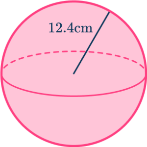 Surface Area of a Sphere - Math Steps, Examples & Questions