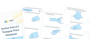 Surface Area of a Triangular Prism - Steps, Examples & Questions