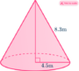 Surface Area of a Cone - Math Steps, Examples & Questions