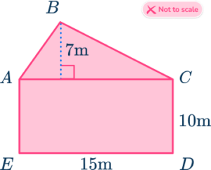 Area Of A Pentagon - Math Steps, Examples & Questions