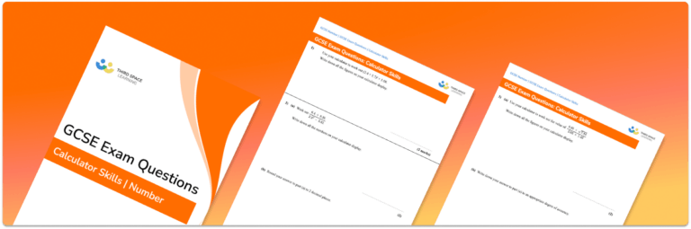 Calculator Skills Exam Questions - GCSE Maths [FREE]