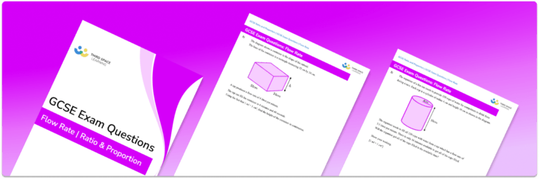 Flow Rate Exam Questions - GCSE Maths [FREE]