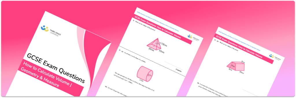 How To Calculate Volume Exam Questions - GCSE Maths [FREE]