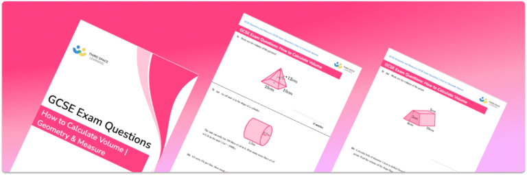 How To Calculate Volume Exam Questions - GCSE Maths [FREE]