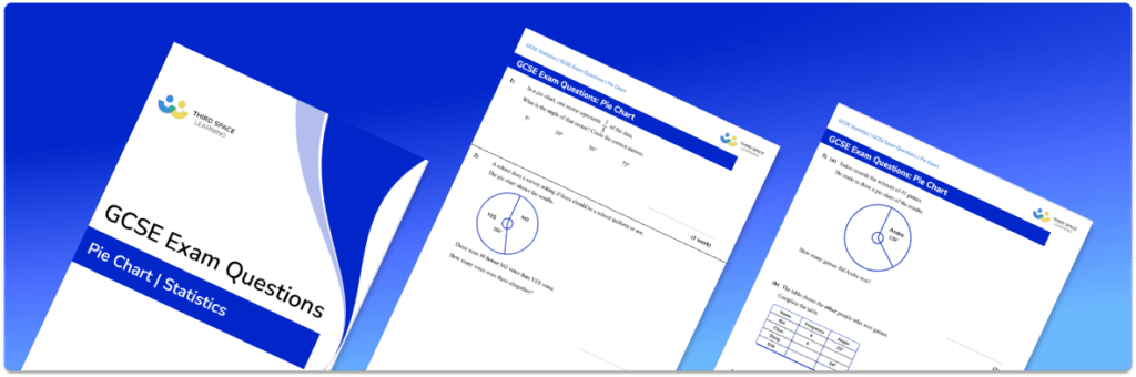 Pie Chart Exam Questions - GCSE Maths [FREE]