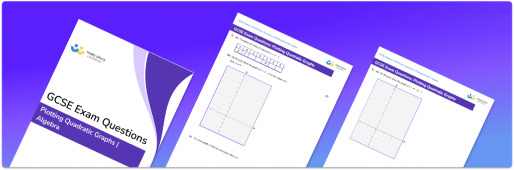 Plotting Quadratic Graphs Exam Questions Gcse Maths [free]