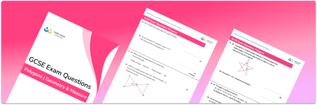 Polygon Exam Questions - GCSE Maths [FREE]
