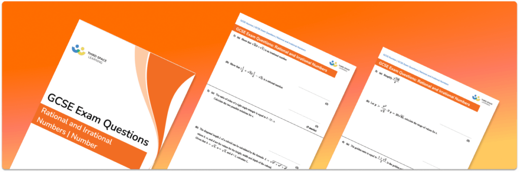 Rational And Irrational Numbers Exam Questions - GCSE Maths [FREE]