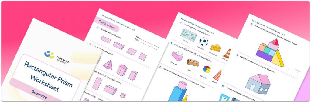 [FREE] Rectangular Prism Worksheet