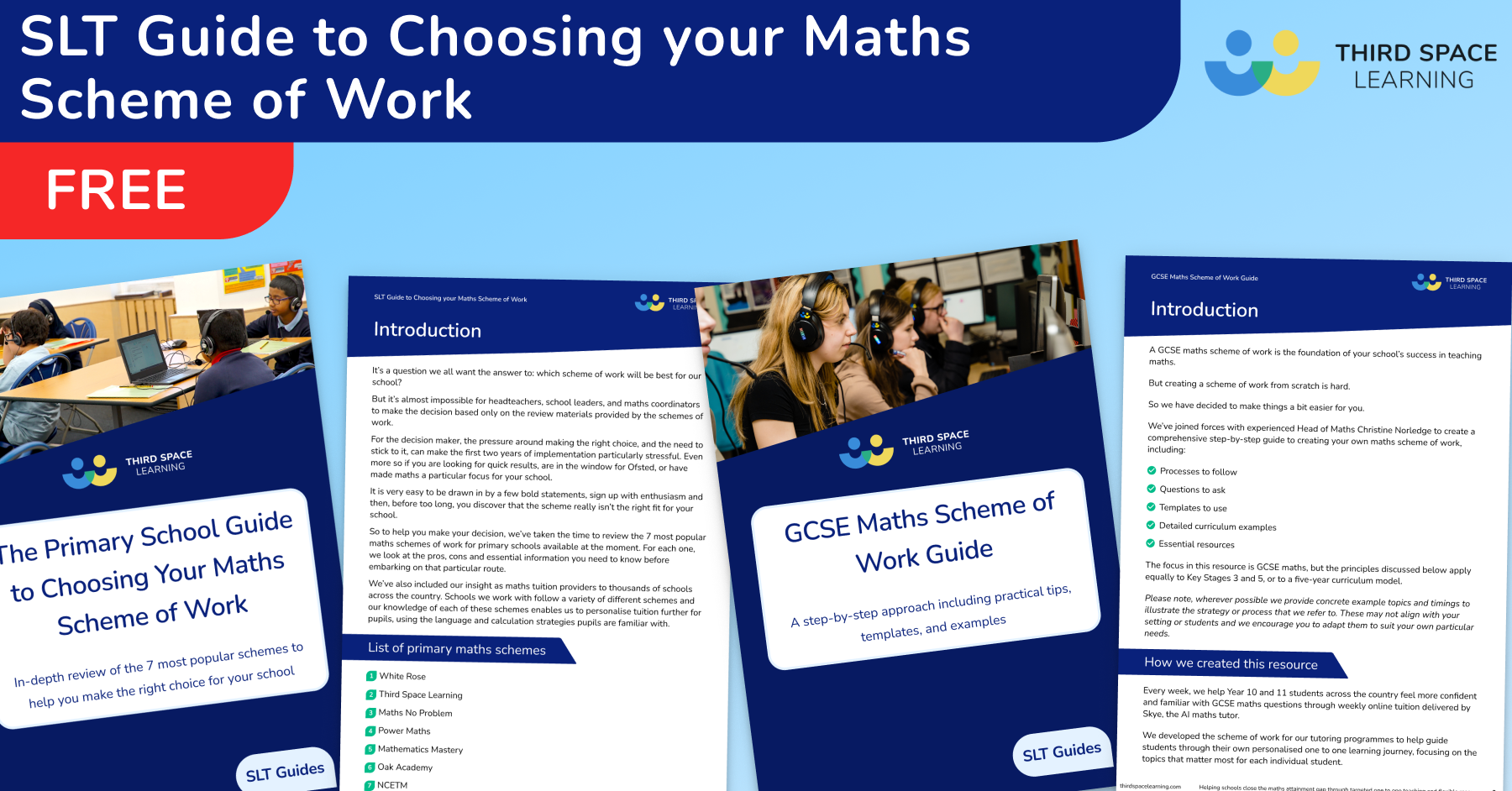 [FREE] Scheme of Work Guide - Third Space Learning