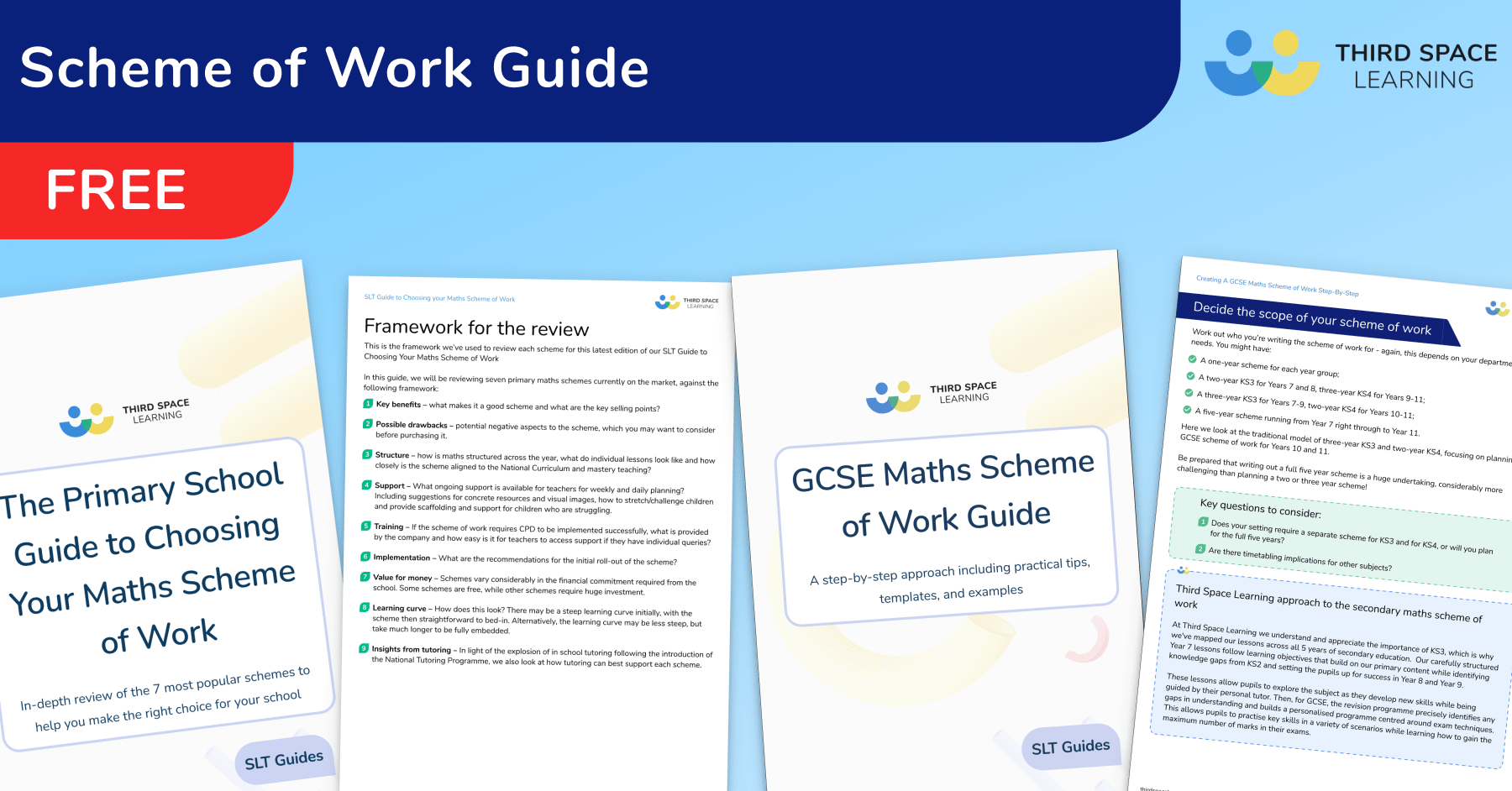 [FREE] Scheme of Work Guide - Third Space Learning