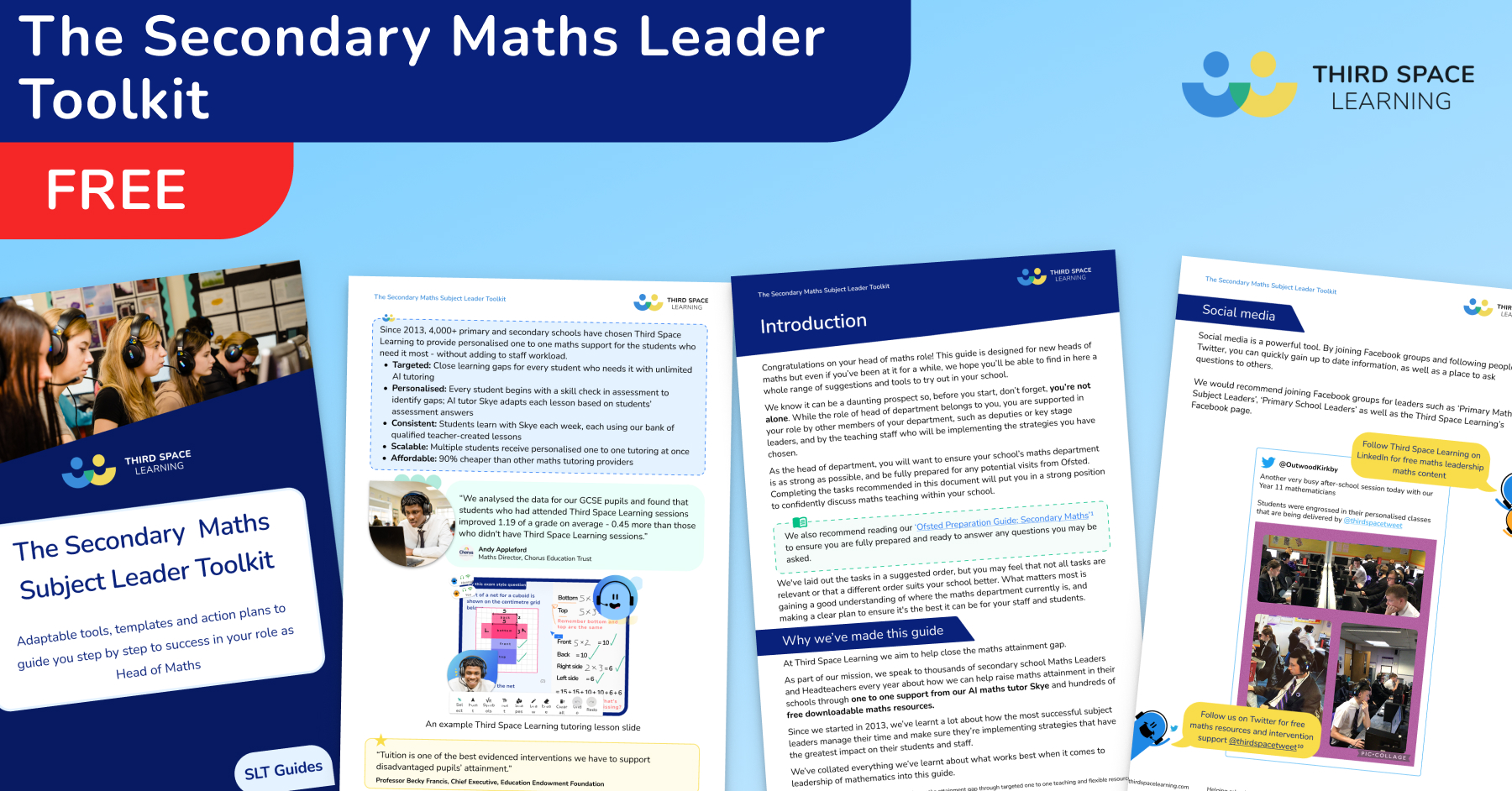 The Secondary Maths Subject Leader Toolkit
