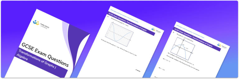 Transformations Of Graphs Exam Questions - GCSE Maths [FREE]