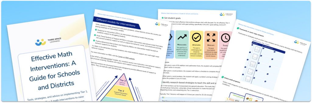 [FREE] Effective Math Interventions: A Guide for Schools and Districts