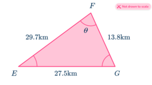 Law of Cosines - Math Steps, Examples & Questions