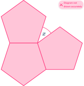 Pentagon Angles - Math Steps, Examples & Questions