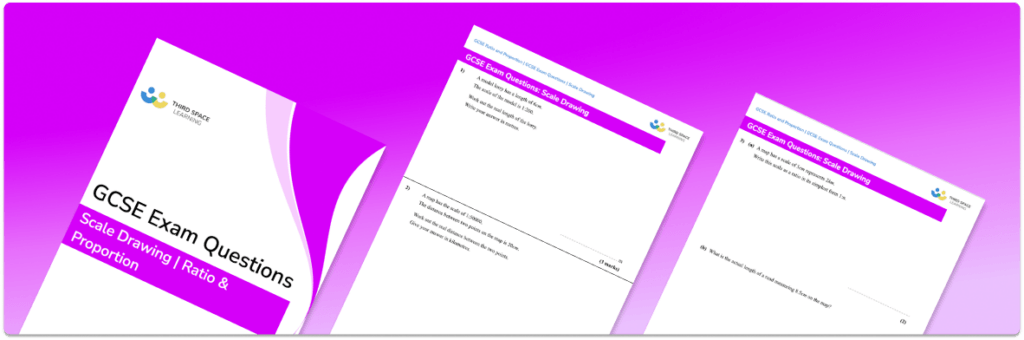Scale Drawing Exam Questions - GCSE Maths [FREE]