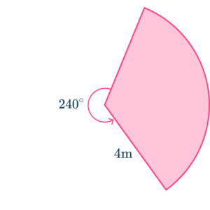 Sector of a Circle - Math Steps, Examples & Questions