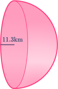 Surface Area of a Hemisphere - Math Steps, Examples & Questions