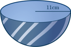 Surface Area of a Hemisphere - Math Steps, Examples & Questions